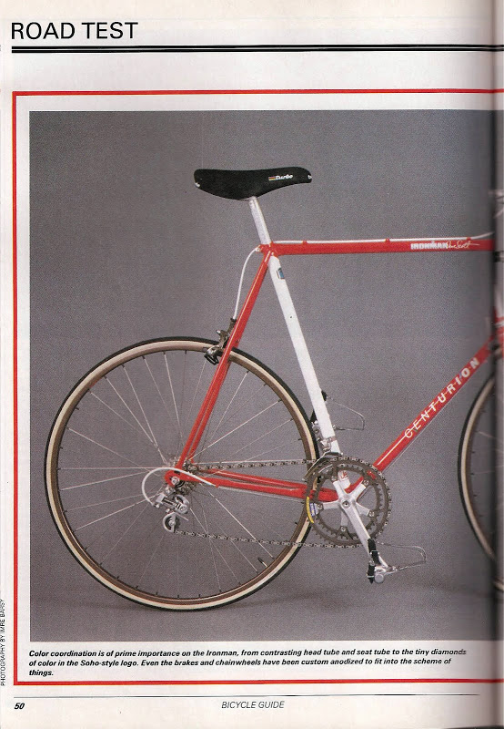 1986 Centurion Ironman Review (Bicycle Guide)